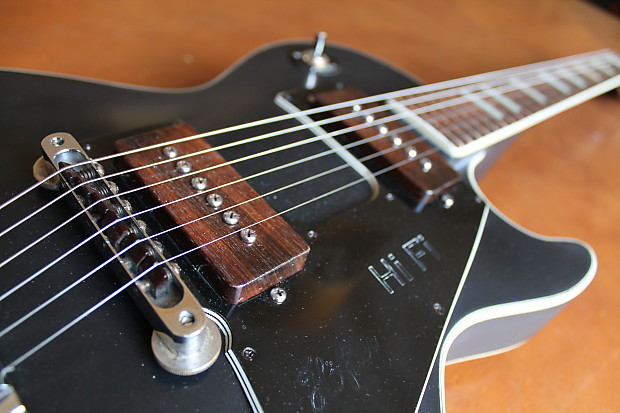 Hofner 4579 Hi-Fi 70s Black / Cream (Restored) | Reverb