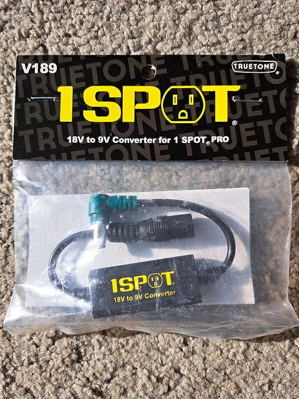 TrueTone 1 Spot V189 18V to 9V Converter for 1 Spot Pro 2020s | Reverb