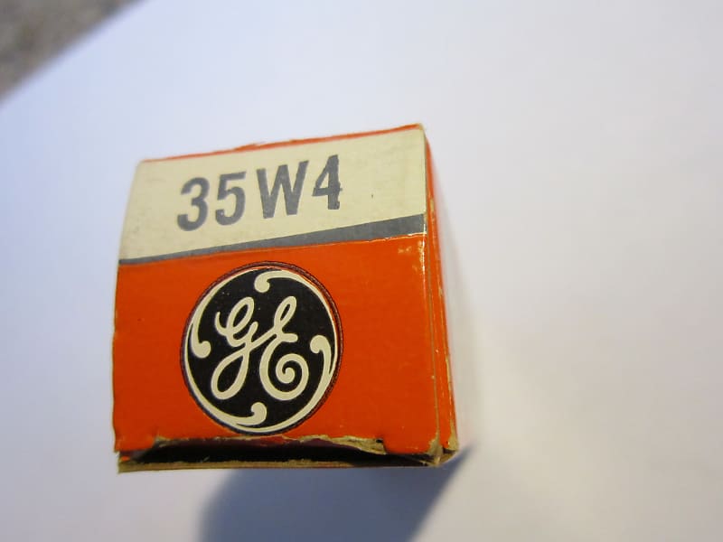 GE General Electric 35W4 NOS tube in box | Reverb