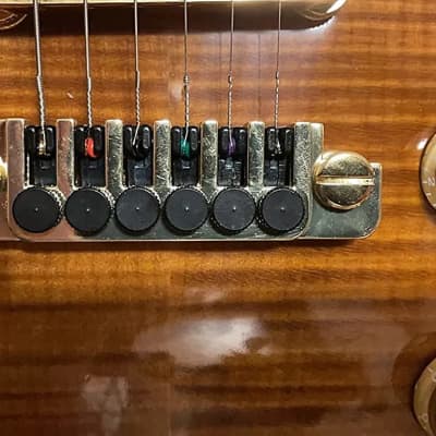 Gold Vintage Guitar TP6 70s Tailpiece Bridge | Reverb