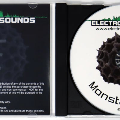 Electronisounds Monsta Tronic CD-ROM CD-R Sample | Reverb