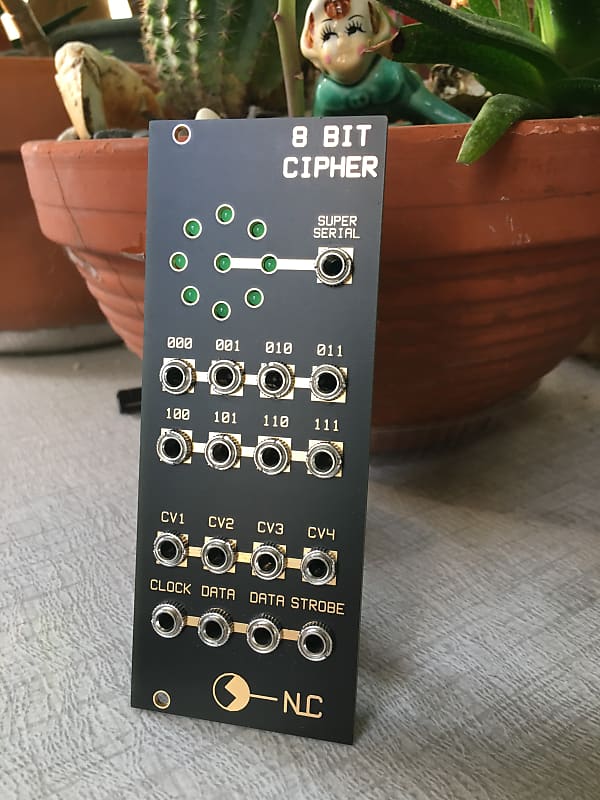 Nonlinearcircuits 8-Bit Cipher - black panel NLC Buchla shift | Reverb