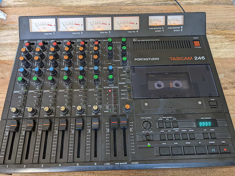 TASCAM Portastudio 246 4-Track Cassette Recorder | Reverb