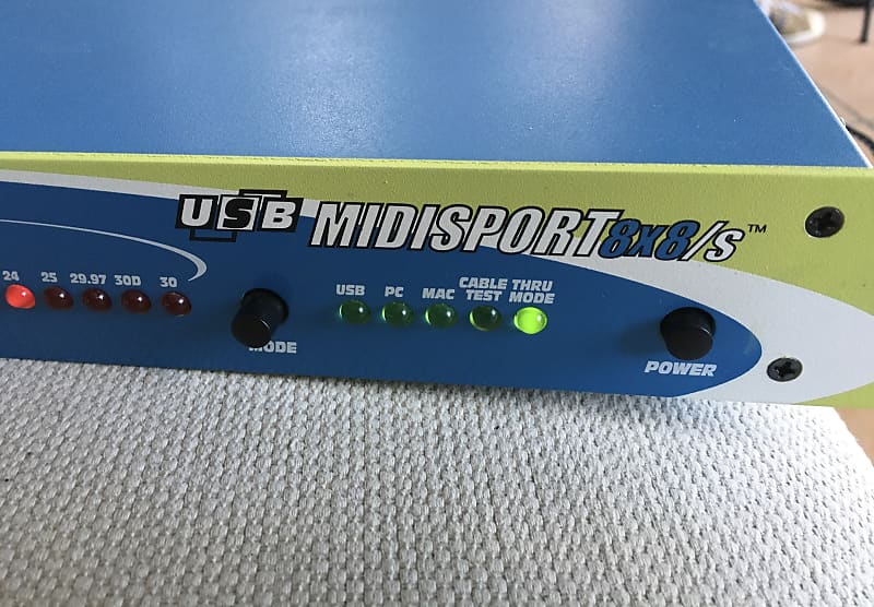 Midiman USB Midisport 8x8/s .Excellent | Reverb
