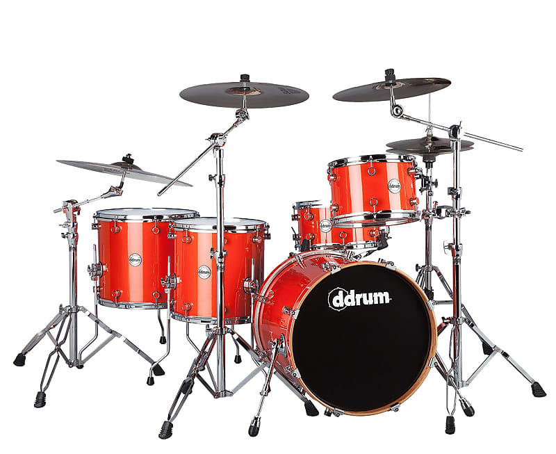 ddrum Reflex Pocket 20 5-Piece Shell Pack in Orange Sparkle | Reverb