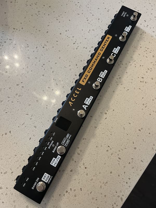 Acell FX8 Command Center 8 Loop Switcher New - Black | Reverb