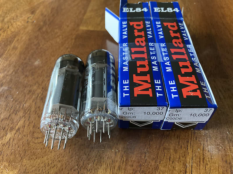 Mullard EL84 Matched Pair | Reverb