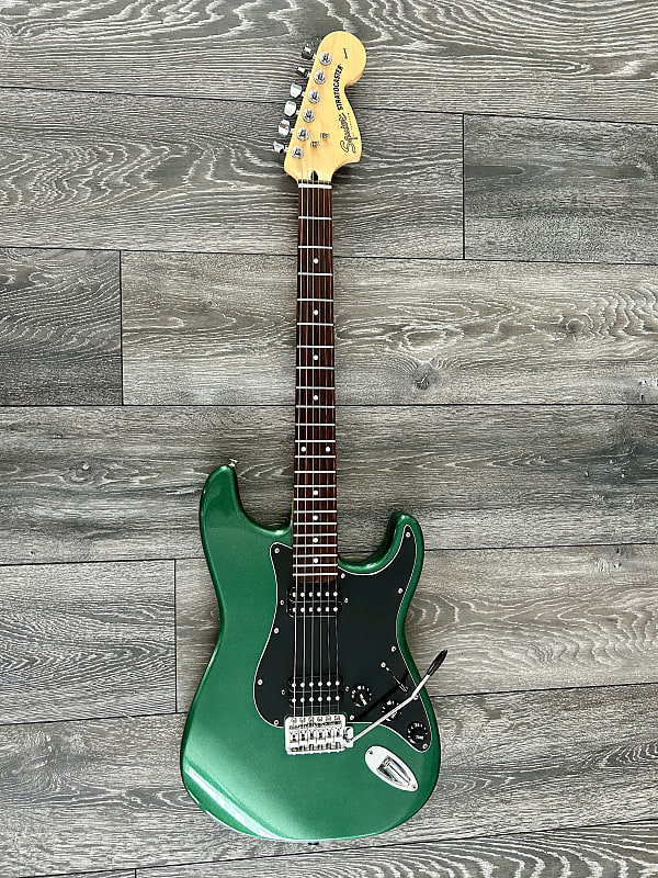 Squier Stratocaster Standard HH 2000 - Sherwood Green | Reverb
