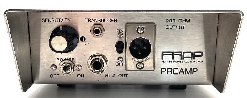 used Frap F-200 Flat Response Audio Pickup Preamp, Good | Reverb