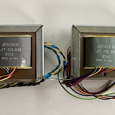 Jensen JT-123-BM Audio Output Transformer pair vintage 80's | Reverb