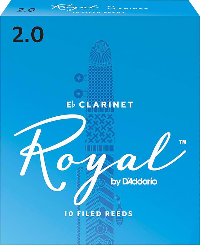 Rico Royal Eb Clarinet Reeds, Box of 10 | Reverb