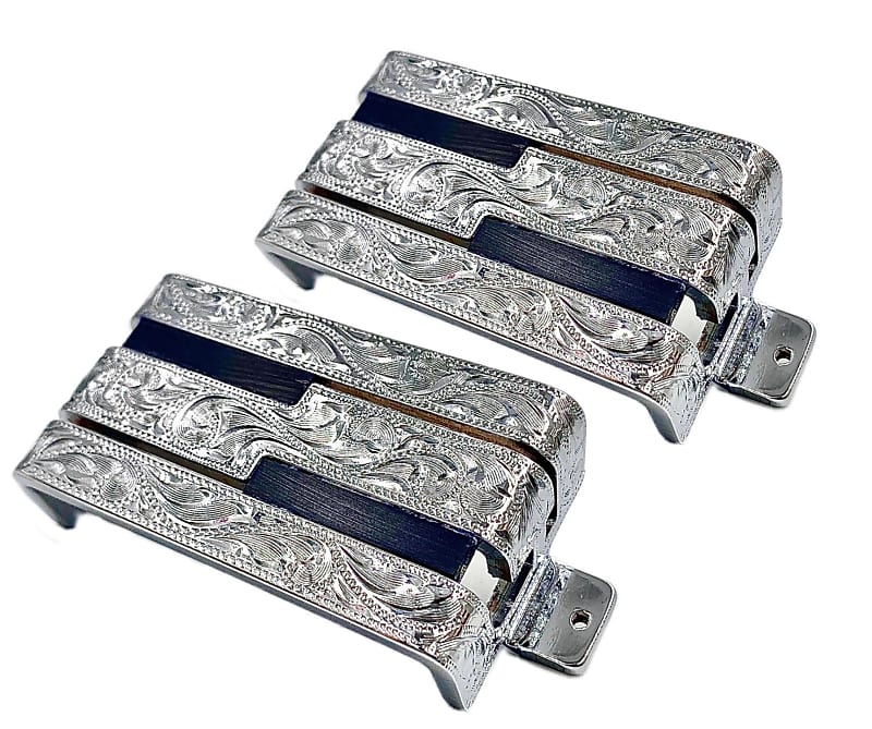 Alumitone® Western Humbucker - Chrome / Full Set - Neck 3.4k; | Reverb