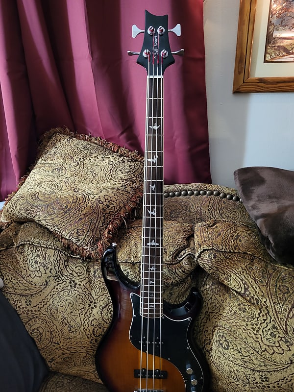 PRS SE Kestrel Bass 2016 Tri-Color Sunburst | Reverb