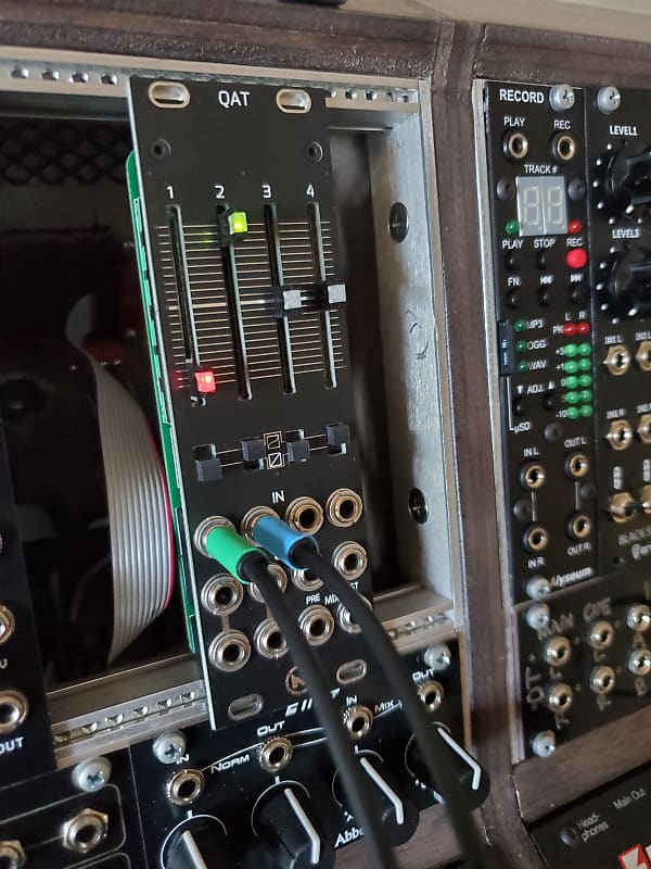 Quad Attenuverter Mixer Michigan Synthworks QAT Neutron Sound | Reverb