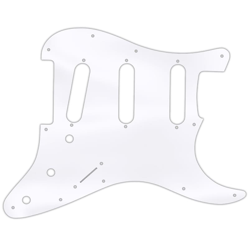 Clear Acrylic Replacement Pickguard For Fender Stratocaster | Reverb