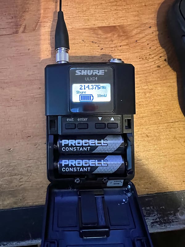 Shure ULXD1 V50 Bodypack Transmitter | Reverb