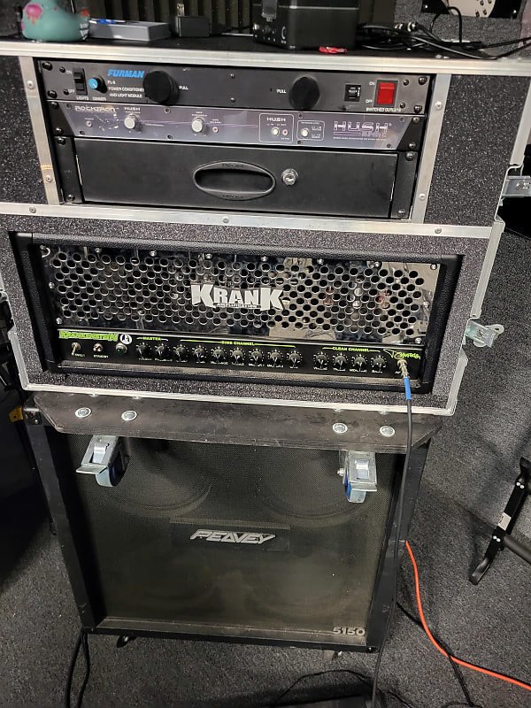 Krank Krankenstein 2000s - Black w/chrome grille | Reverb