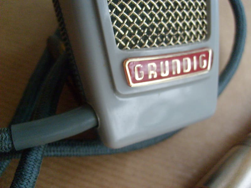 Microphone Grundig GDM 15 XLR Vintage | Reverb UK