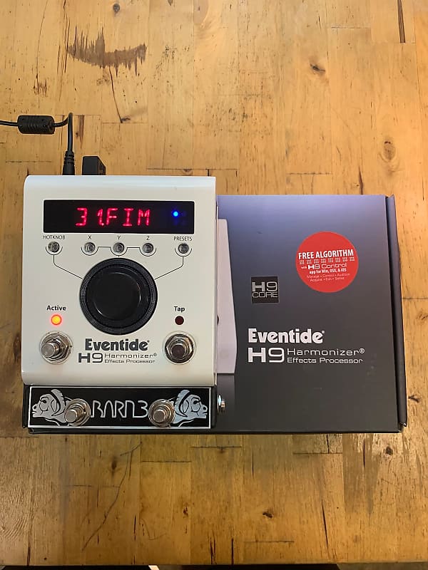 Eventide H9 Upgraded with Barn 3 OX9 Aux Switch and H9 Maxout | Reverb