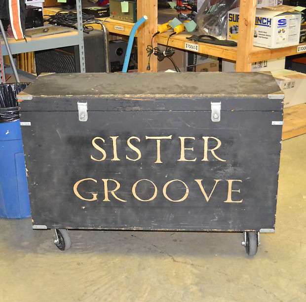 Custom Made "Sister Groove" Hard Road Case Audio Storage Box | Reverb