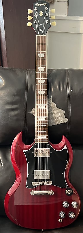 Epiphone SG Standard w. P90s & Upgrades | Reverb