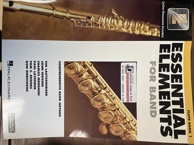 Hal Leonard Essential Elements Flute I 2022 | Reverb