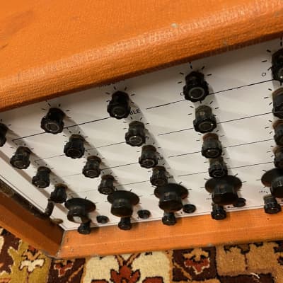 Vintage 1960s Orange Matamp 200w KT88 PA 5 Channel Mixer | Reverb