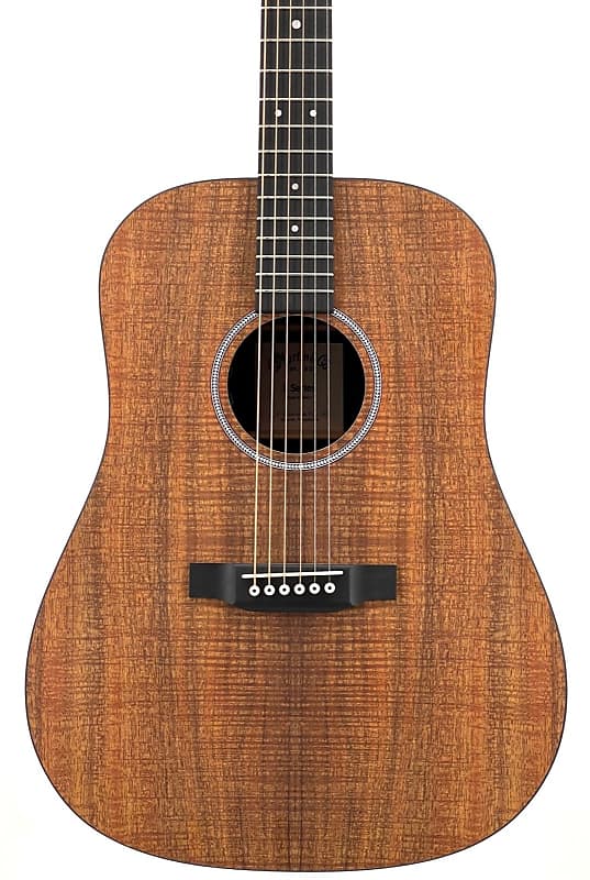 Martin DX1E-01 Acoustic Electric Guitar HPL Koa-Koa with a | Reverb