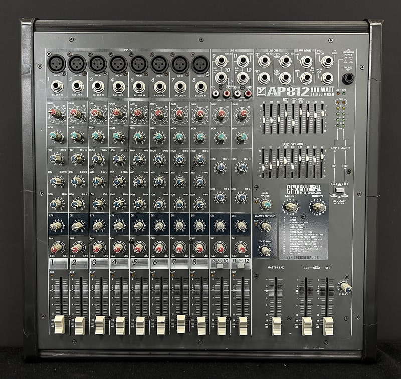 Yorkville AP812 800-Watt 12-channel PA Console w/ | Reverb Canada
