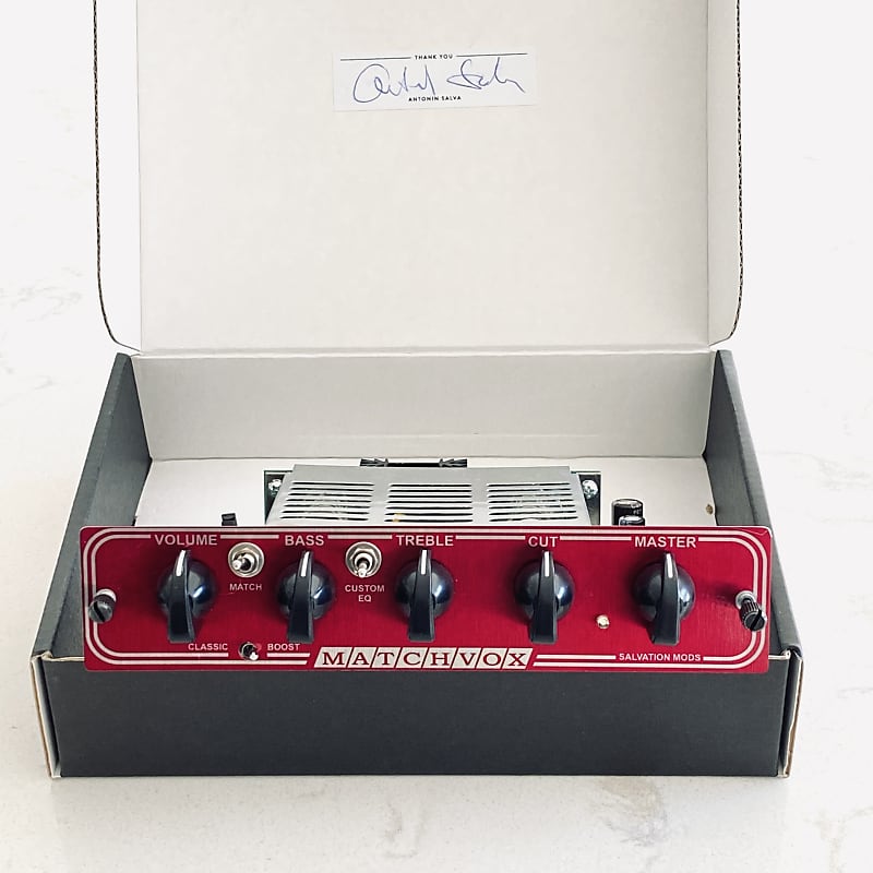 Salvation Mods Matchvox (Matchless / Vox) Tube Preamp | Reverb UK