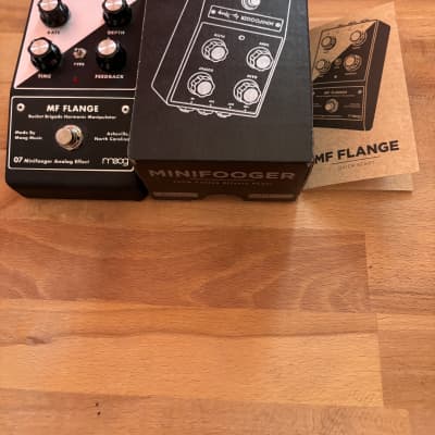 Moog Minifooger v2 complete set analog effect pedals 2010s | Reverb