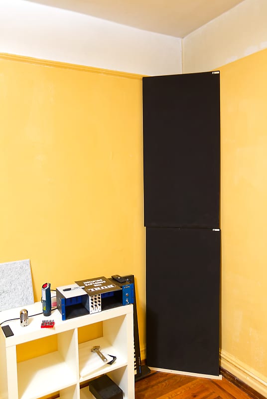 GIK Acoustics Tri-Trap tri traps Corner Bass traps Black | Reverb