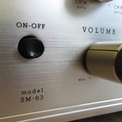 Pioneer SM-83 Integrated 12AX7 Preamp - Tube Amplifier / Push | Reverb