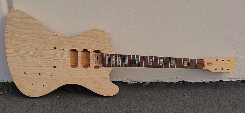 R&Di Triple solid ash top , Mahogany body , unfinished lp | Reverb