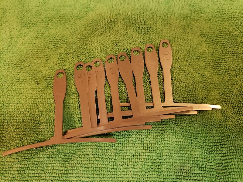 StewMac Understring radius gauges Stainless steel | Reverb