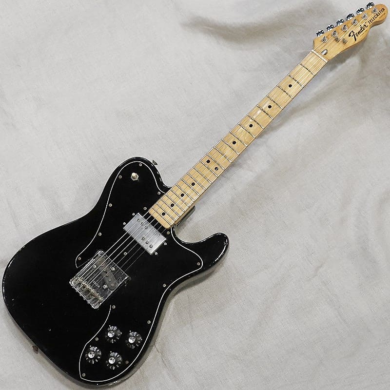 Fender USA Telecaster Custom '74 Black/M | Reverb UK