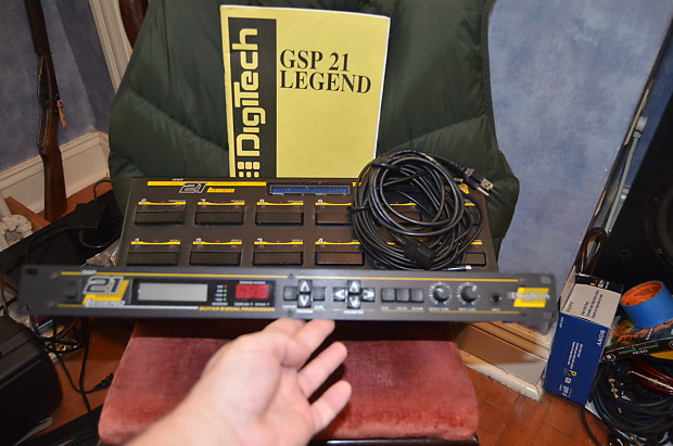 DigiTech gsp 21 legend multi effects Black/Yellow | Reverb