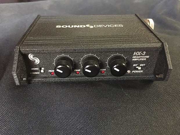Sound Devices HX-3 Headphone Amp Black | Reverb