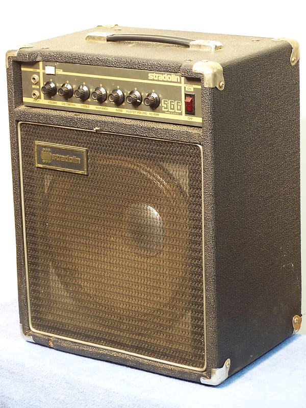 1984 STRADOLIN MODEL 566 GUITAR AMP MULTIVOX COMBO AMPLIFIER | Reverb