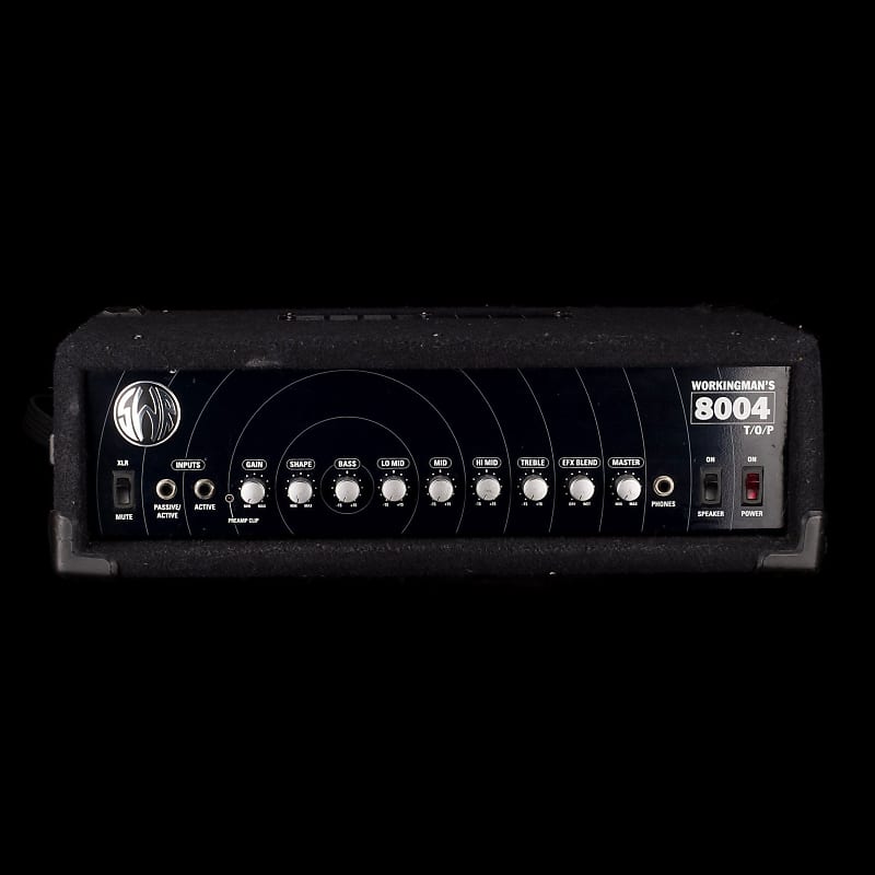 Pre Owned SWR Workingman's 8004 T.O.P. Bass Amp Head | Reverb