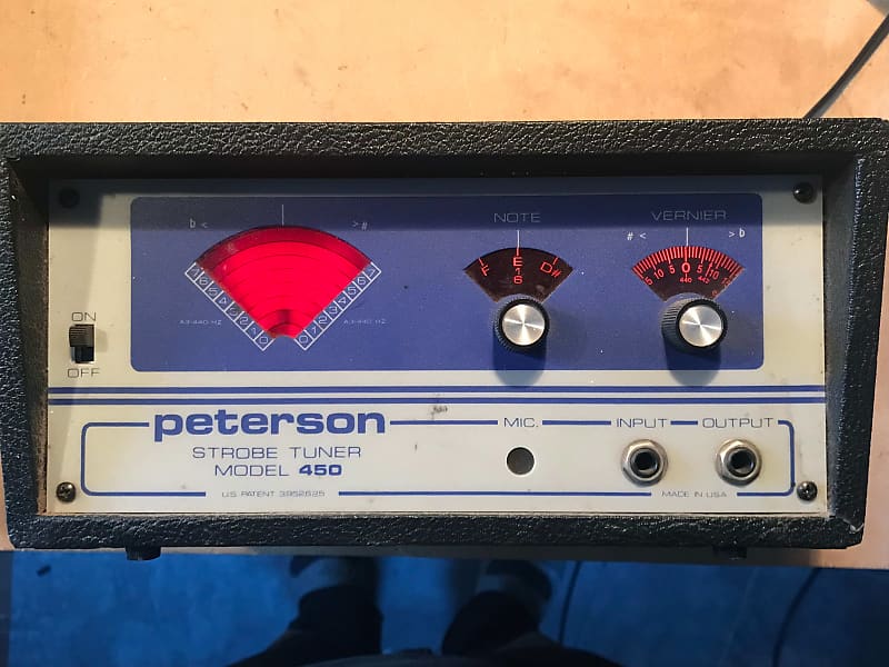 Peterson Model 450 Strobe Tuner | Reverb