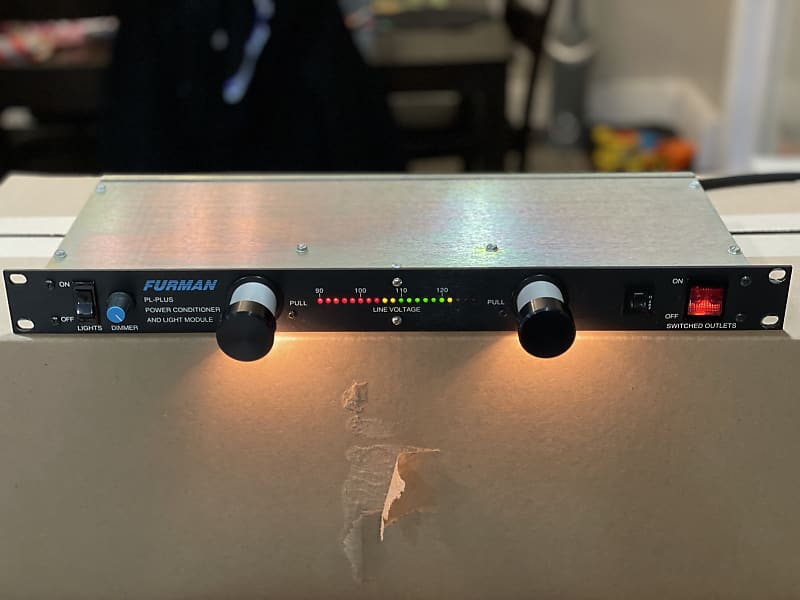 Furman PL-PLUS Rack Mount Voltage Meter Power Conditioner and | Reverb