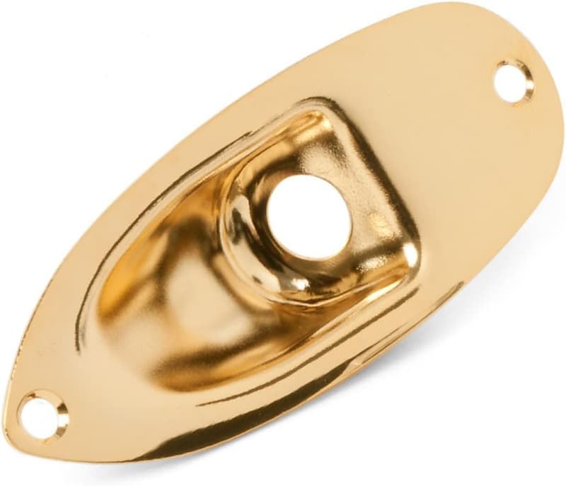 Gotoh Jack Plate for Strat, Gold | Reverb