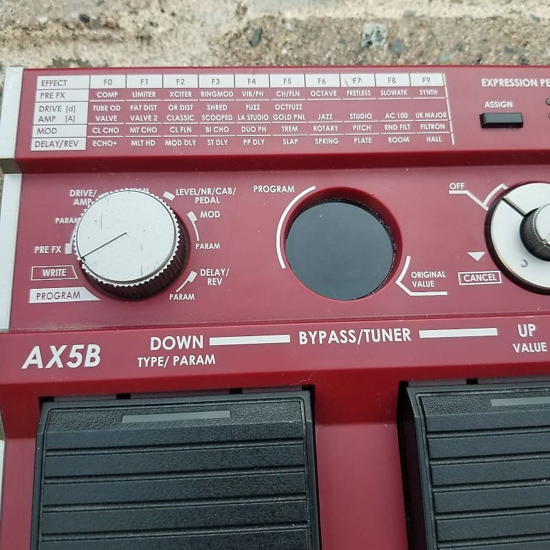 Vintage Korg Toneworks AX5B Bass Guitar Modeling Signal | Reverb