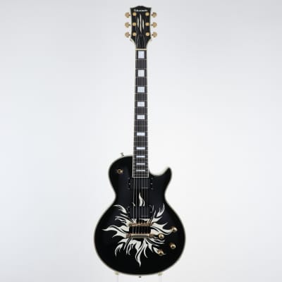 EDWARDS E-LP-CTM Paint & Mod Ebony (07/12) | Reverb