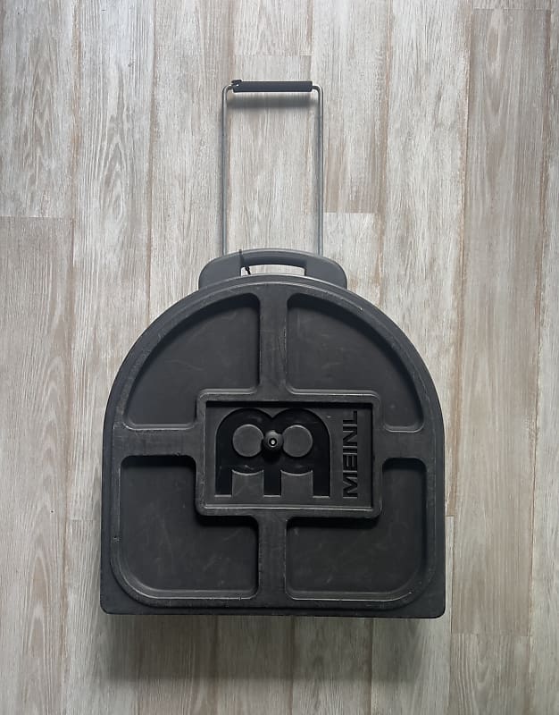 Meinl Professional Cymbal Trolley Hard Case 22 Black | Reverb
