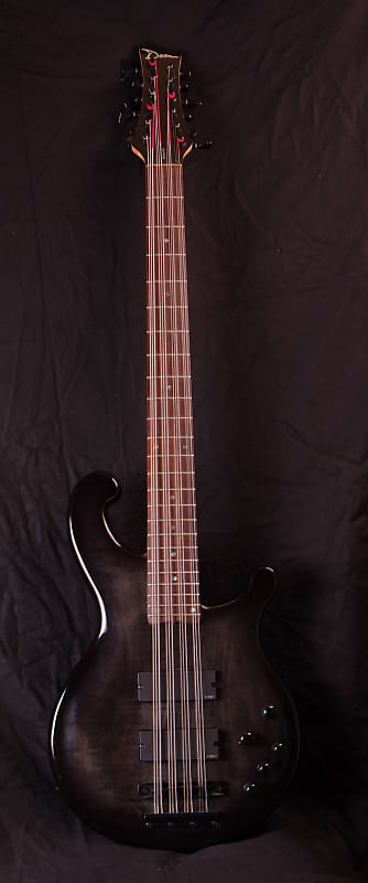 Dean Rhapsody 12 string Bass - transparent black - | Reverb Denmark