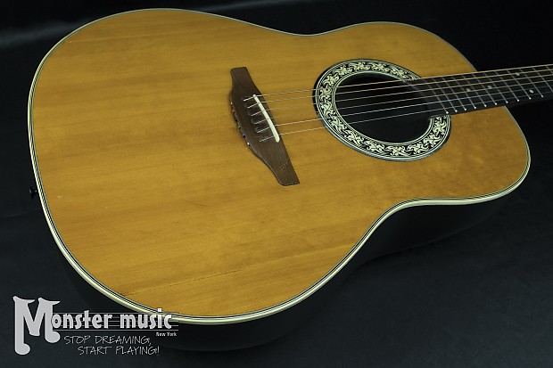 Ovation 1111-4 Acoustic Guitar - 1974 - Natural | Reverb