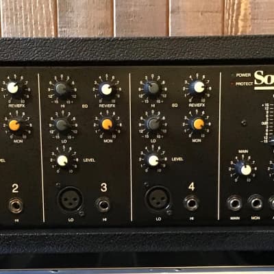 Soundtech 4150 300w Power Mixer 90's - Black | Reverb