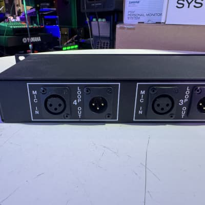 Horizon MS-4 4 channel rack mount microphone splitter 2000's | Reverb